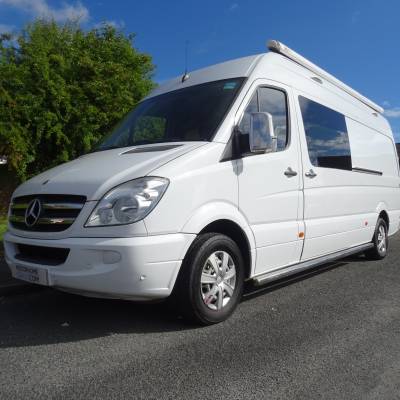 Mercedes Benz Sprinter313CDI, race van, 4 berth, 3 belts, 2012 119,000 ...