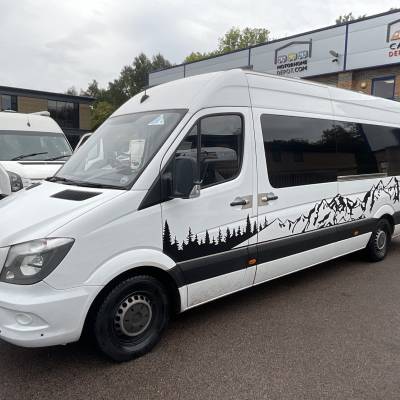 Mercedes sprinter camper conversion off grid ready with
