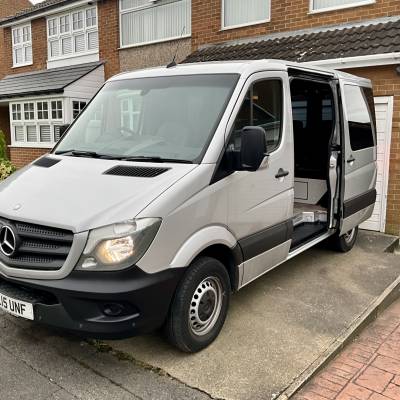 Mercedes Sprinter new conversion, 2015, 2 berth, 5 seat belt campervan ...