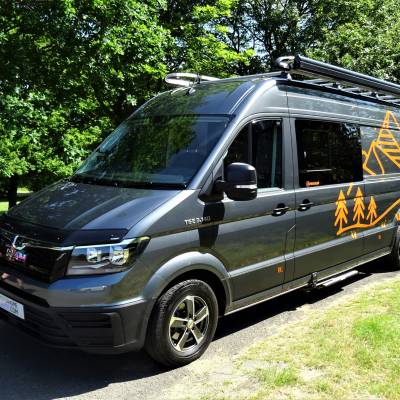 MAN TGE 3.140 (Etrux Conversion)2021 -4 Berth- Rear fixed bed Campervan ...