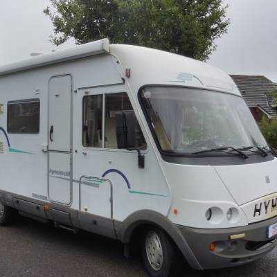 Hymer B644 A-class 6 berth large garage motorhome for sale