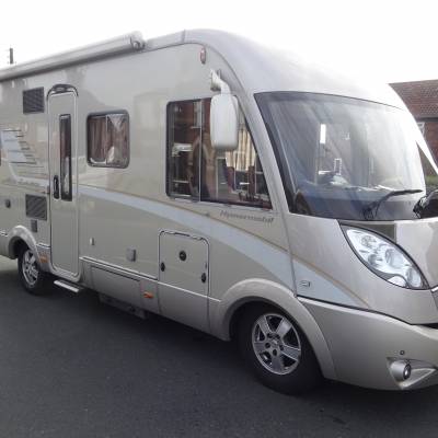 Hymer B654 SL 2010 4 Berth 4 Belts Fixed Bed Motorhome For Sale *PRICE ...