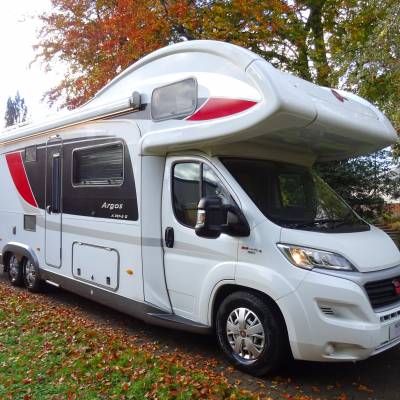 Burstner Argos- 747-2 G - 2017- Automatic-6-berth-luxury motorhome-for-sale