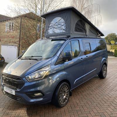 Ford Transit Custom Camper 4 Berth 4 Travel Seats Motorhome For Sale