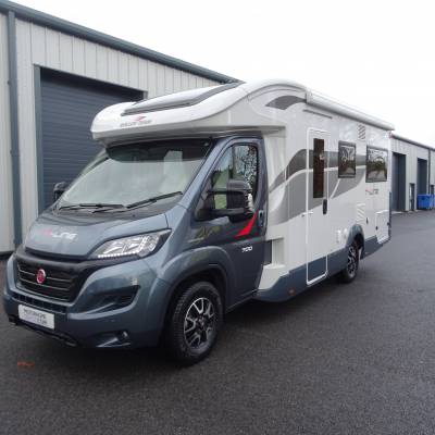 Roller Team T-line 700, 2022, 4 berth, rear lounge, motorhome for sale.