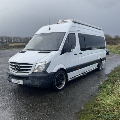 2016 Mercedes Sprinter motorhome, 2 Berth, Fixed Bed, Fully Loaded