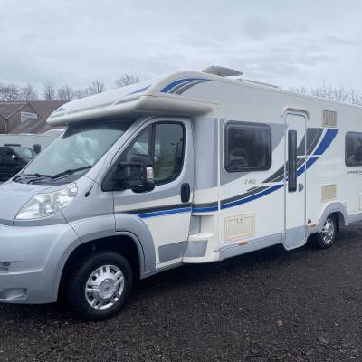 Bailey Approach Autograph 740 4 Berth Rear Fixed Bed 2012 Motorhome For ...