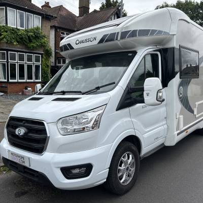 Chausson 630 Titanium Premium - Auto, Twin Electric Single Beds, Garage ...