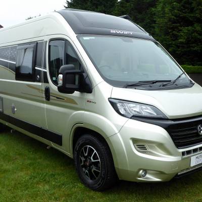 Swift Select Champagne 174 2 berth rear bed campervan for sale