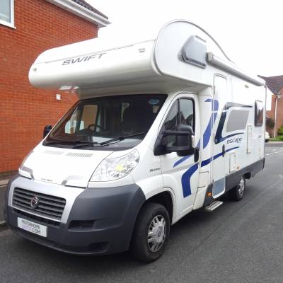 Swift Escape 644 4 berth 4 seatbelts end lounge 2014 16098 miles