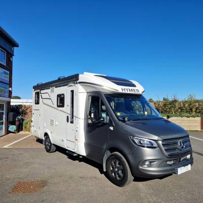 Hymer BMC-T580 2020 2/3 berth 4 belt motorhome 32k 7m 4200kgs Sprinter