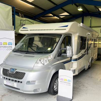 2013 Bailey Approach Autograph 745 4 Berth 4 Travelling Belts Fixed Bed