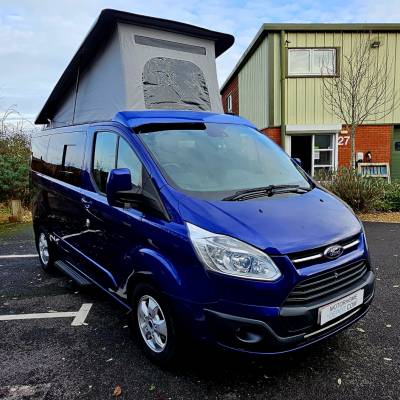 Ford Transit pop top camper 2L 128BHP 30K 2017 4 berth 5 belt heating ...