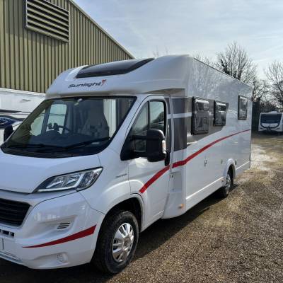 2019 - Sunlight T68 - Fixed Bed Motorhome for sale