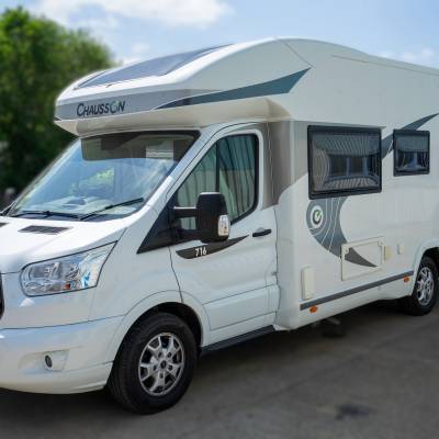 Chausson Flash 716 VIP 5/6 Berth. Twin Lounge, Drop Down Bunk Beds, Garage