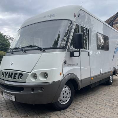 Hymer B624 RHD A class 6 berth with bunk beds