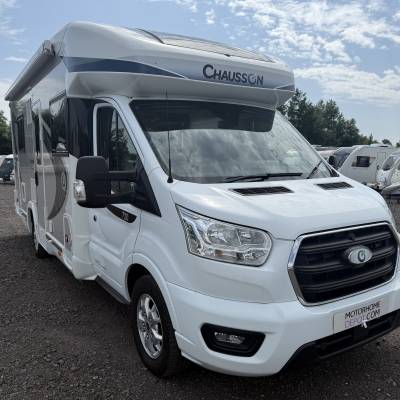Chausson 720 Titanium Premium 6 Berth Electronic Beds 2021 Motorhome ...