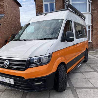 2018 VW Crafter Camper - Drop-Down Bed, Tow Bar, 4 Berth, 2 leisure ...