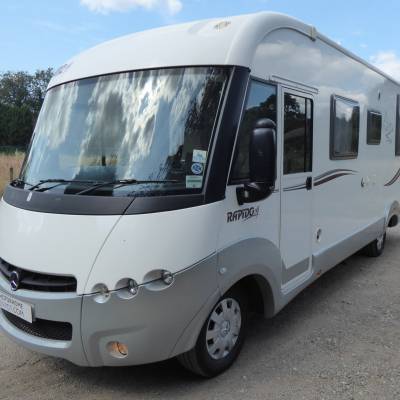 Rapido 891M. 2013. Rear Island Bed. 4 Berth A Class
