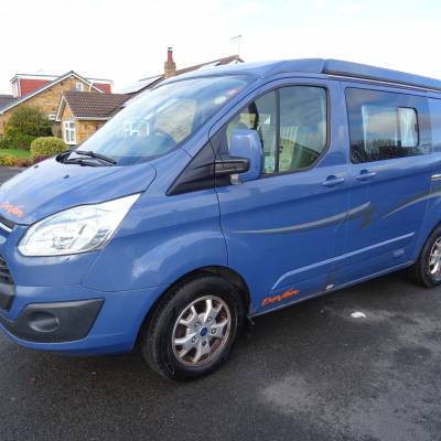 Devon Firefly 2 berth pop top camper van drive away awning