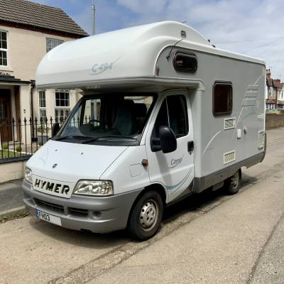 Hymer Camp C494 Compact 4 Berth Quality Motorhome with 4 Seatbelts