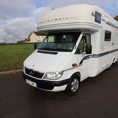 Autotrail Scout 4 Travelling Seats 6 Berth Mercedes
