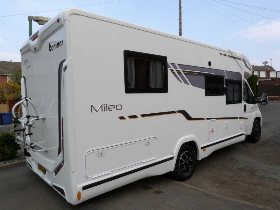 Benimar Mileo 264 rear single beds coachbuilt motorhome