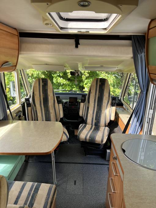 Hymer B524 LHD A-Class 2.8 family motorhome 4 berth 4 seatbelts for sale