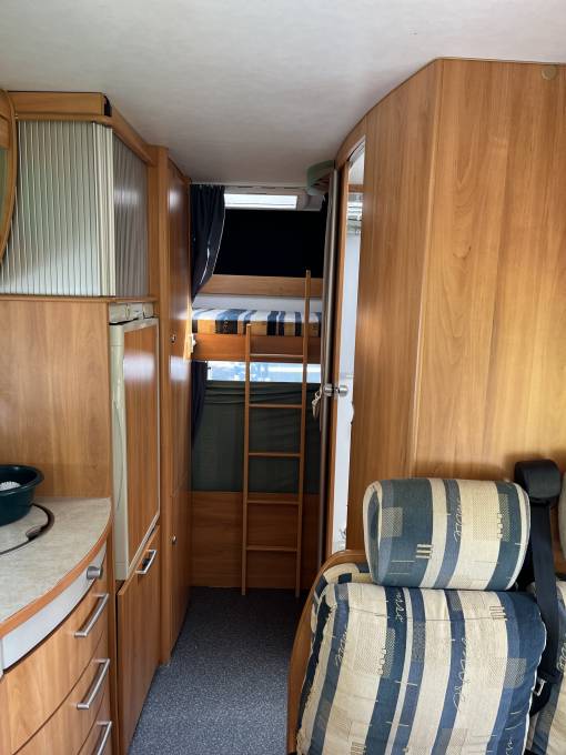 Hymer B524 LHD A-Class 2.8 family motorhome 4 berth 4 seatbelts for sale