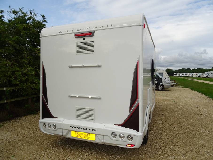 Auto-Trail Tribute F62, 2020, 4 Belts, 4 Berth, Electric Drop Down Bed, Full Sized Fridge, End ...