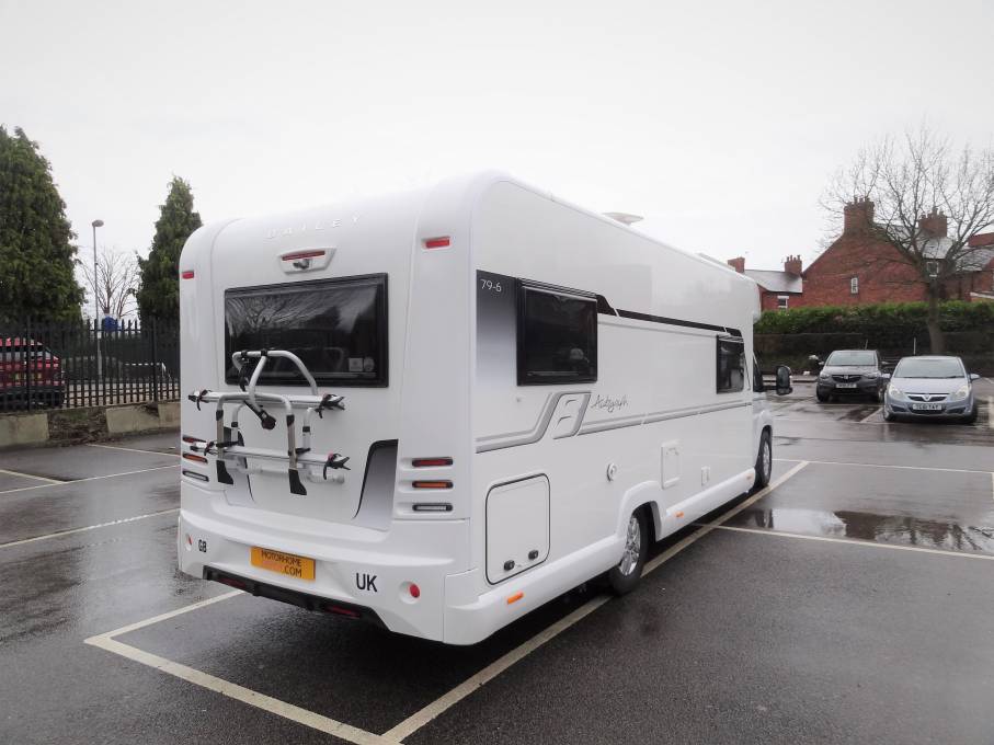 Bailey Autograph 79-6 6 Berth 6 Travel Seat Rear Lounge Drop Down Bed ...