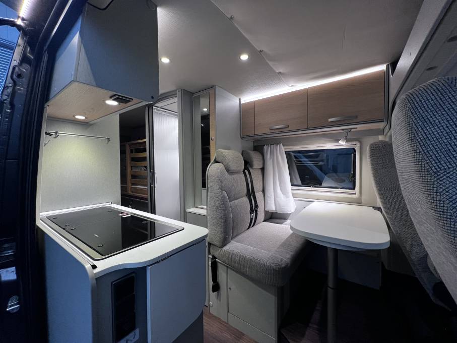 Hymer Free 600 - German 4 Berth Luxury Campervan