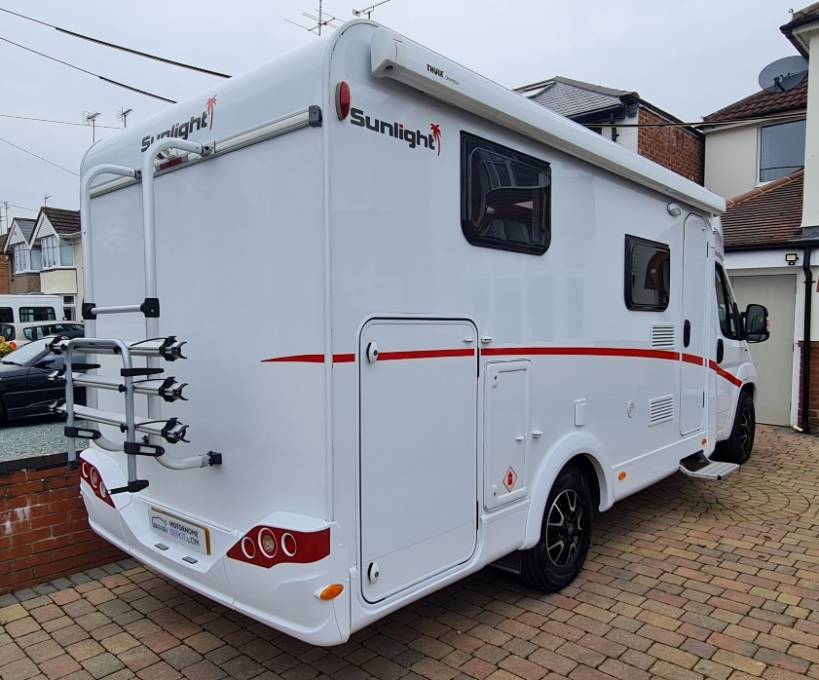 Sunlight V66 2021 2 berth motorhome 5000 miles auto as new condition