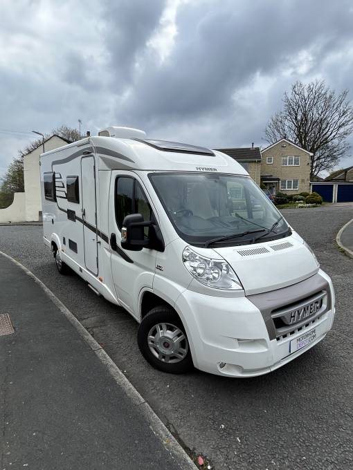 Hymer Compact c474 2014 2 Berth 4 Belts Low Profile Motorhome FOR SALE