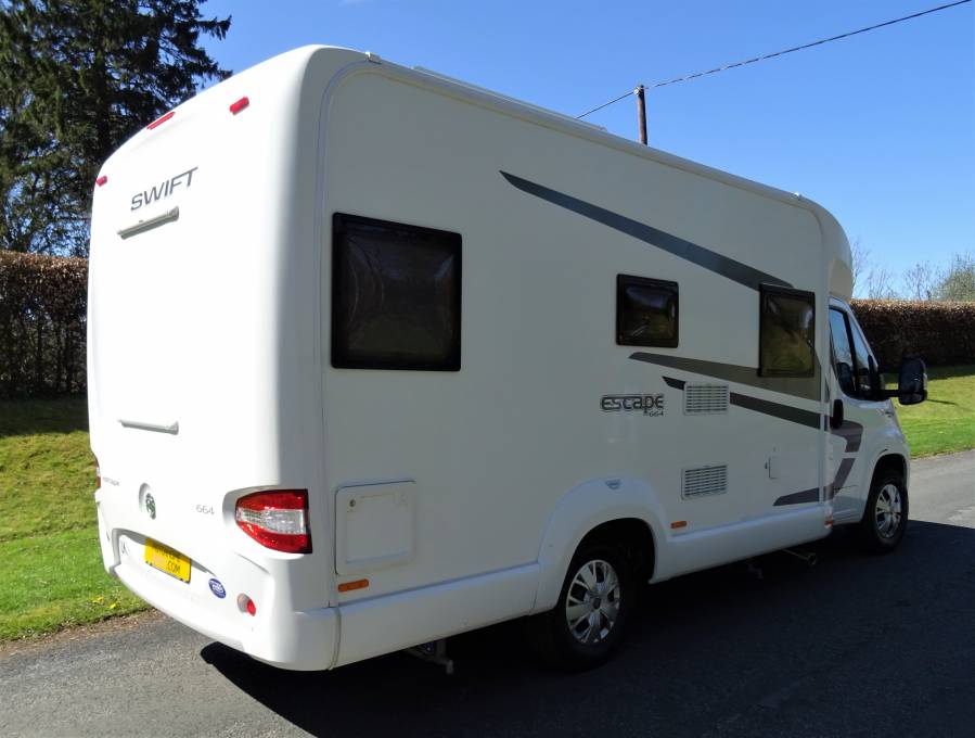 Swift Escape 664 -2017- 4 Berth- Fixed rear bed - Motorhome for Sale