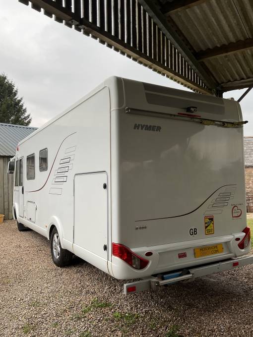 Hymer b694, 2011, LHD, 3ltr Engine, 4 Berth, 4 Belts, Large Garage, Gas Low