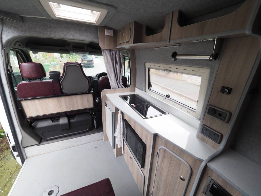 Renault Master 4 Berth Camper, Low miles, Rear Garage