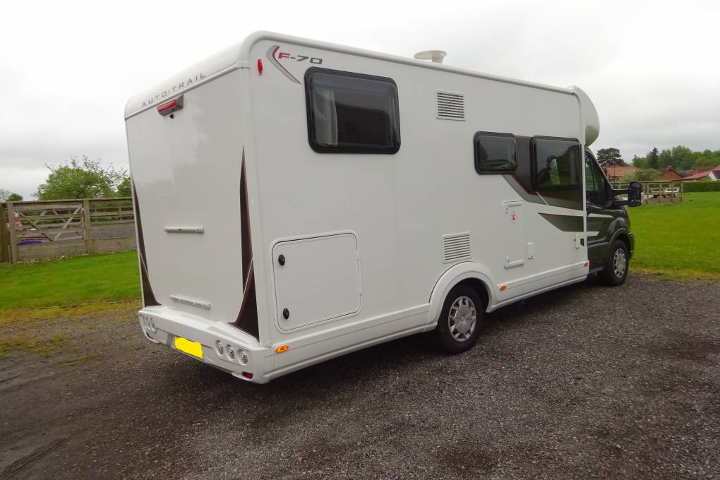 Autotrail F70 2022 4/6 Berth 4 Belt Automatic Fixed Bed Motorhome For Sale