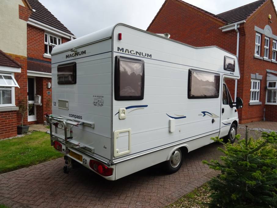 Compass Magnum Mendip 130, 5 Berth, 4 Seatbelts, 2006, 45,974 miles.
