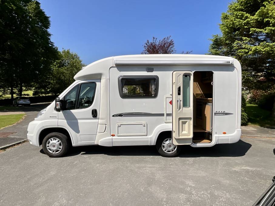 Bessacarr E510, 2008, 2 berth, 2 belted seats motorhome for sale
