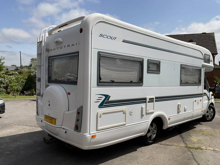 Autotrail Scout 6 berth/belt rear U shaped lounge motorhome