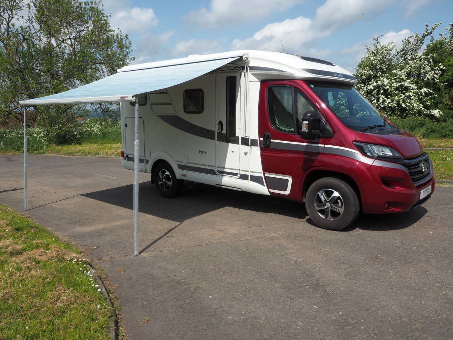 2018 Hymer Van 374 Compact Garage 2 berth low profile motorhome