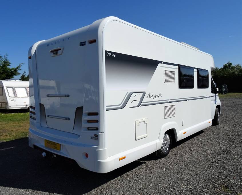 Bailey Autograph 75-4 - 2018 - 4 Berth - Rear Fixed Bed - Motorhome for ...