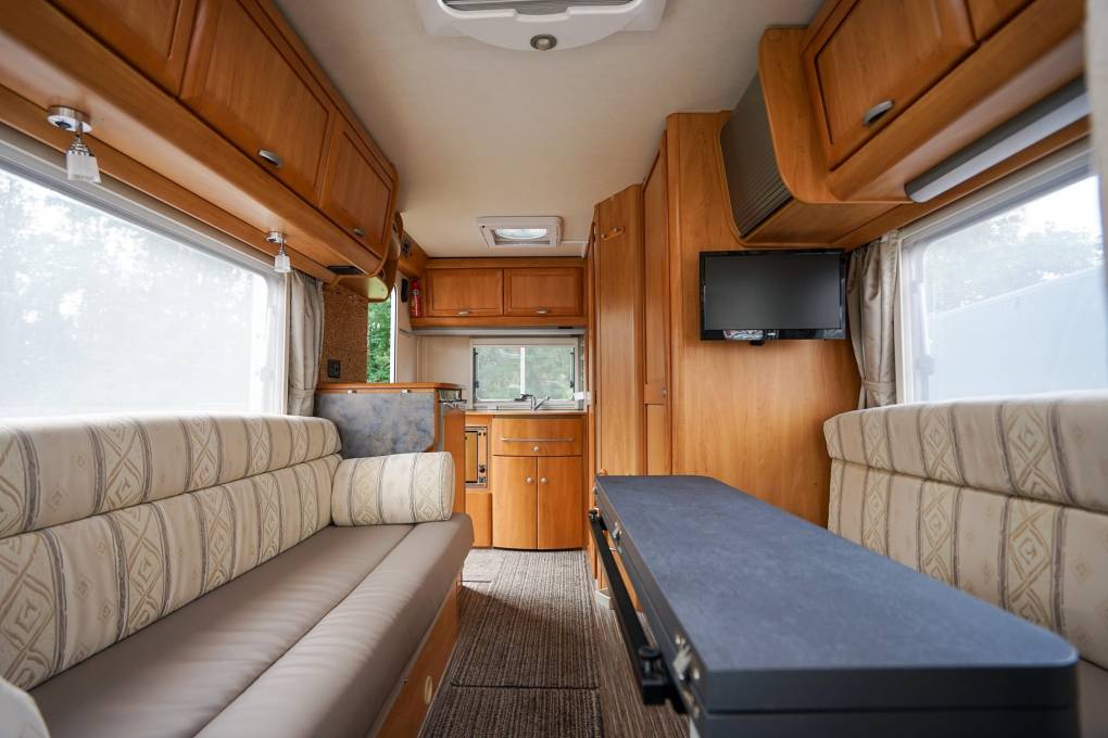 Hymer B584 4 Berth A Class Motorhome with Bespoke layout