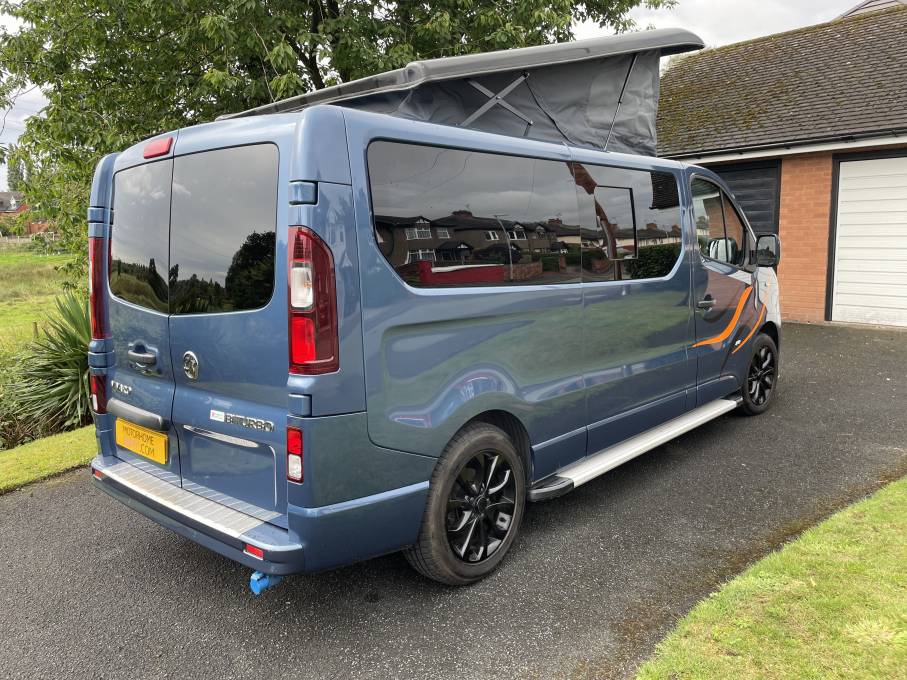 Vauxhall Vivaro Beautiful Blue Camper Van