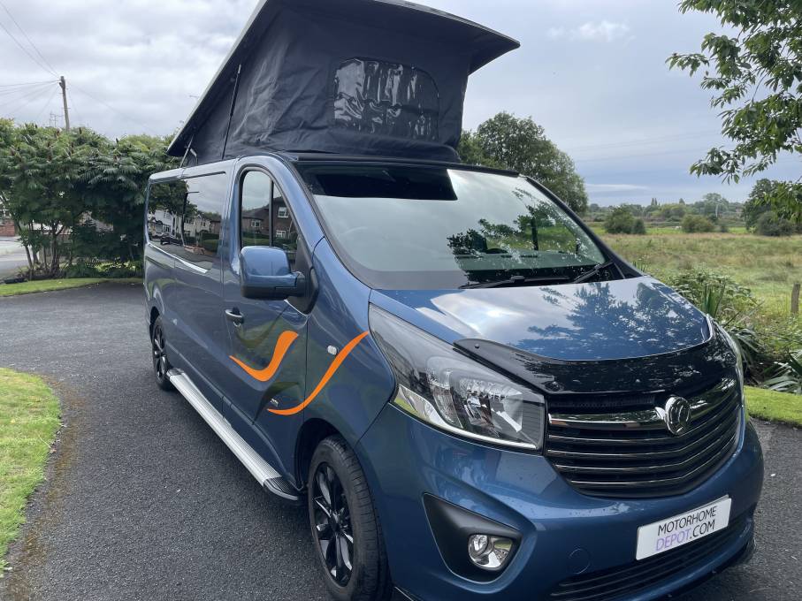 Vauxhall Vivaro Beautiful Blue Camper Van
