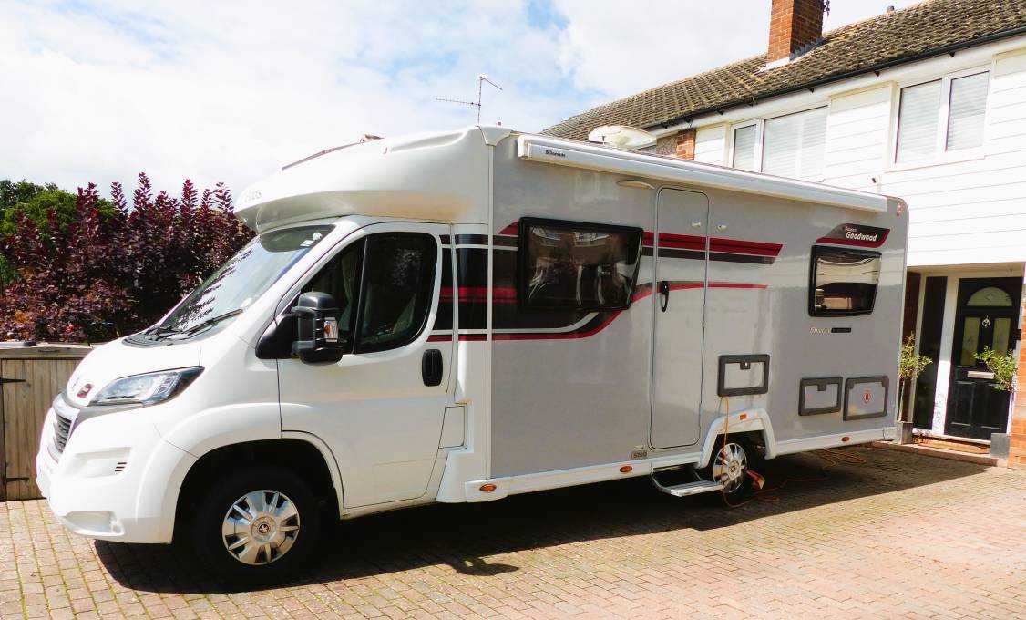 2016 Elddis 155 Sussex Goodwood Premier 4 berth 4 seat belts motorhome ...
