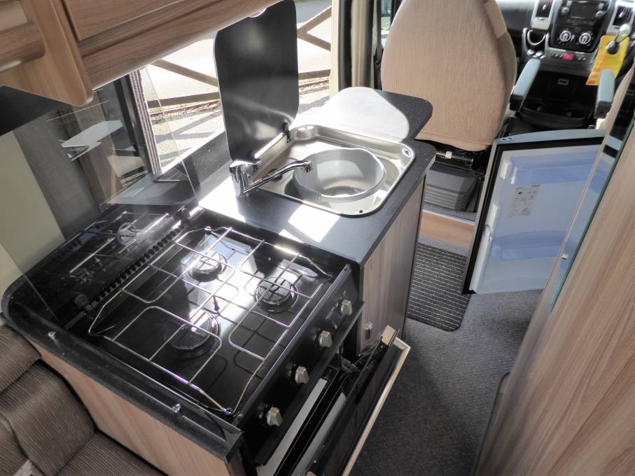 Swift Select 122 Champagne 2 berth automatic rear lounge campervan