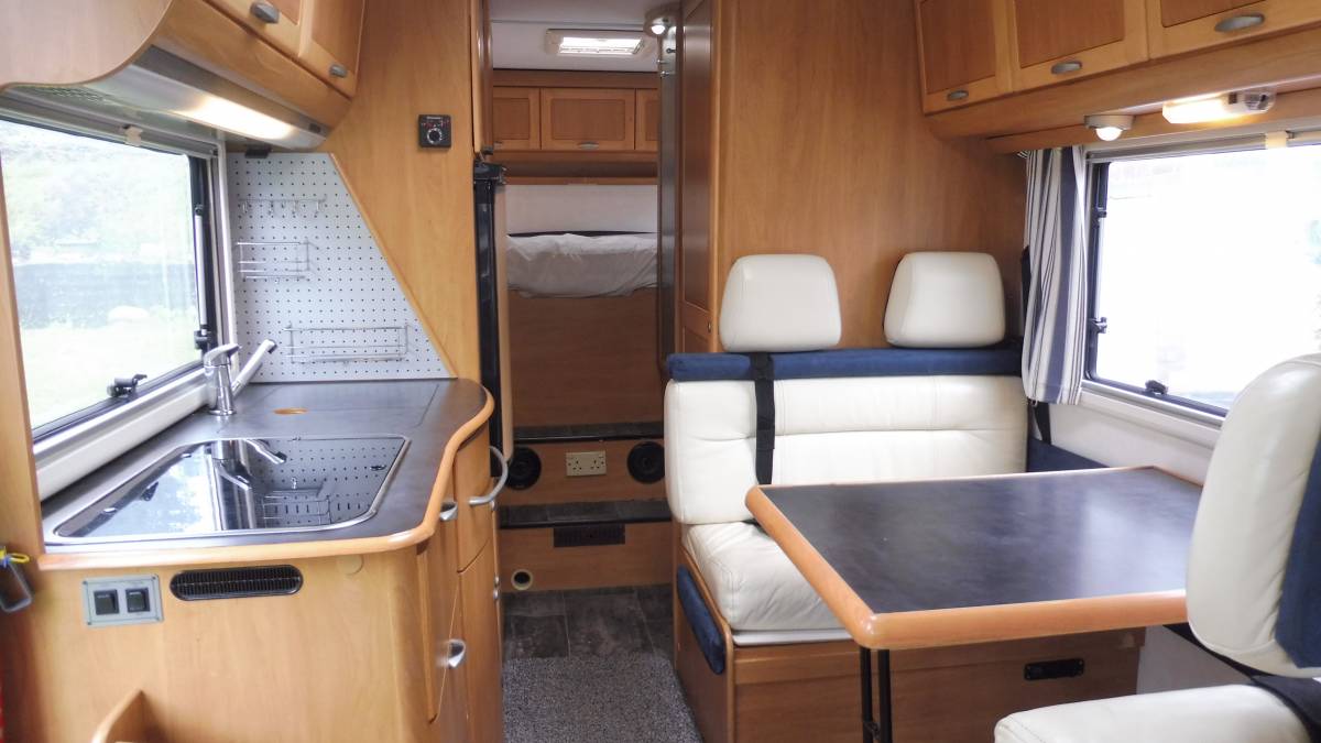Hymer B644 A-class 6 berth large garage motorhome for sale