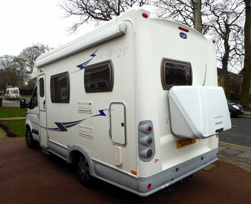 Lunar Telstar GT 2 berth rear kitchen coachbuilt motorhome for sale
